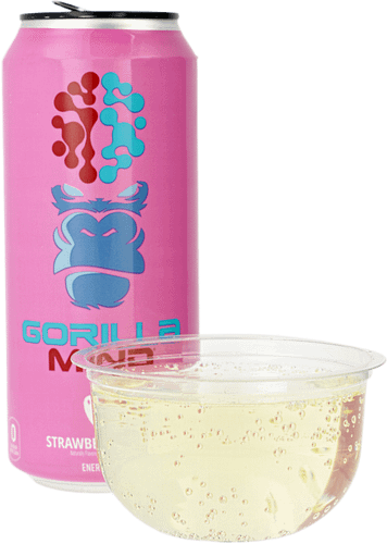 Gorilla Mind Strawberry Candy Energy Drink - Tasted + Reviewed | Drinked