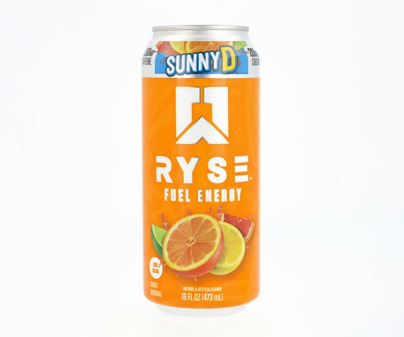 We Tasted and Reviewed Ryse Fuel SunnyD Energy Drink | Drinked