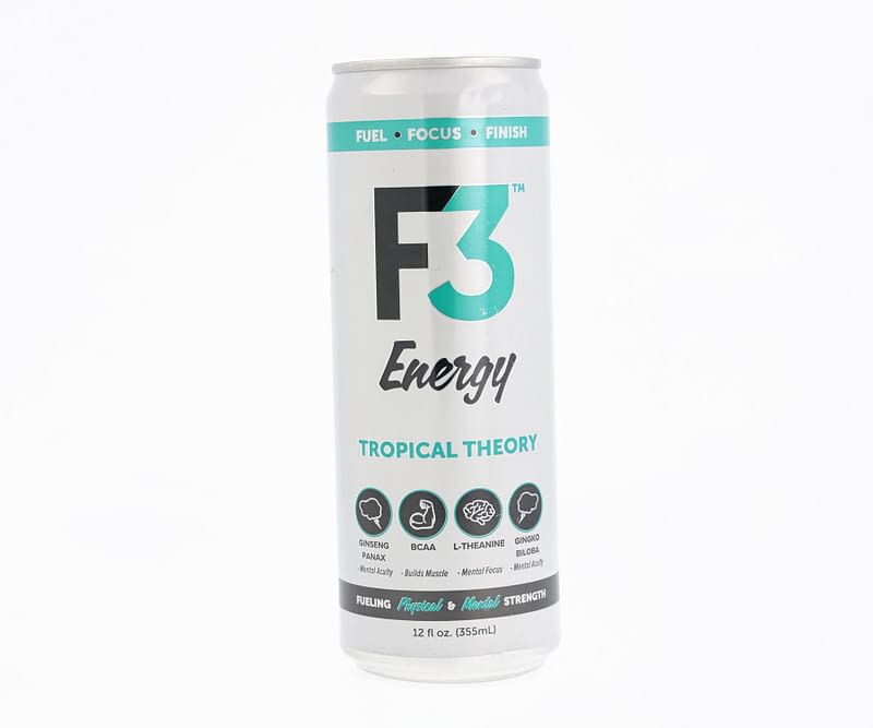 F3 Energy Tropical Theory Energy Drink - Tasted and Reviewed | Drinked