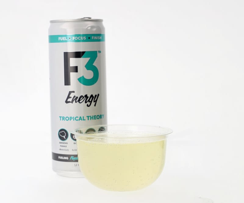 F3 Energy Tropical Theory Energy Drink - Tasted and Reviewed | Drinked