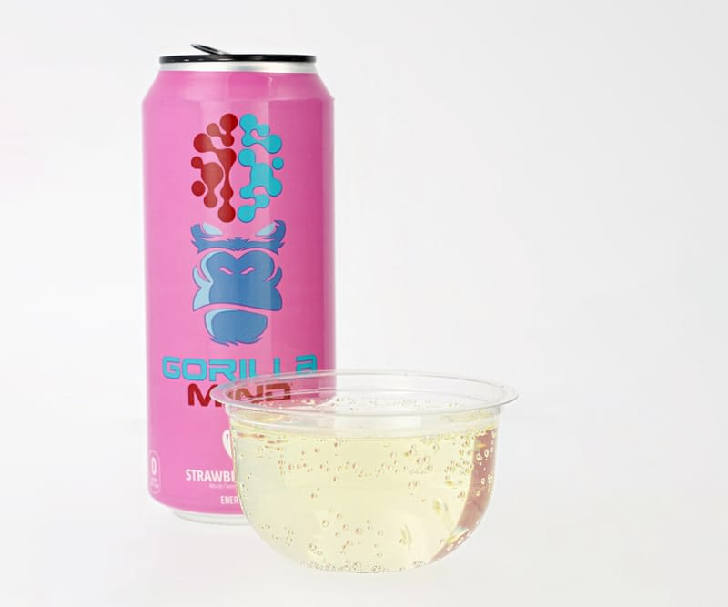 Gorilla Mind Strawberry Candy Energy Drink - Tasted + Reviewed | Drinked