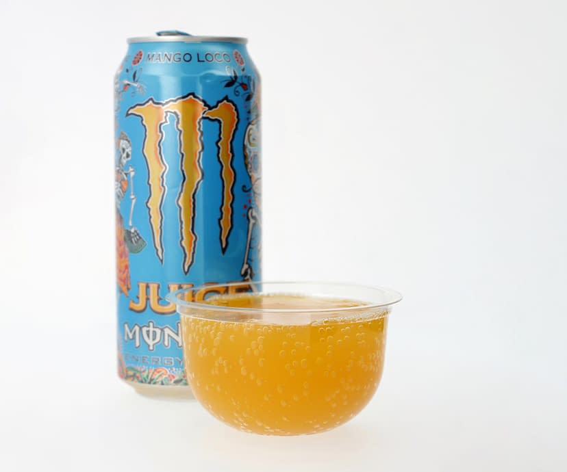 Monster Juice Mango Loco Energy Drink (Tasted and Reviewed) | Drinked